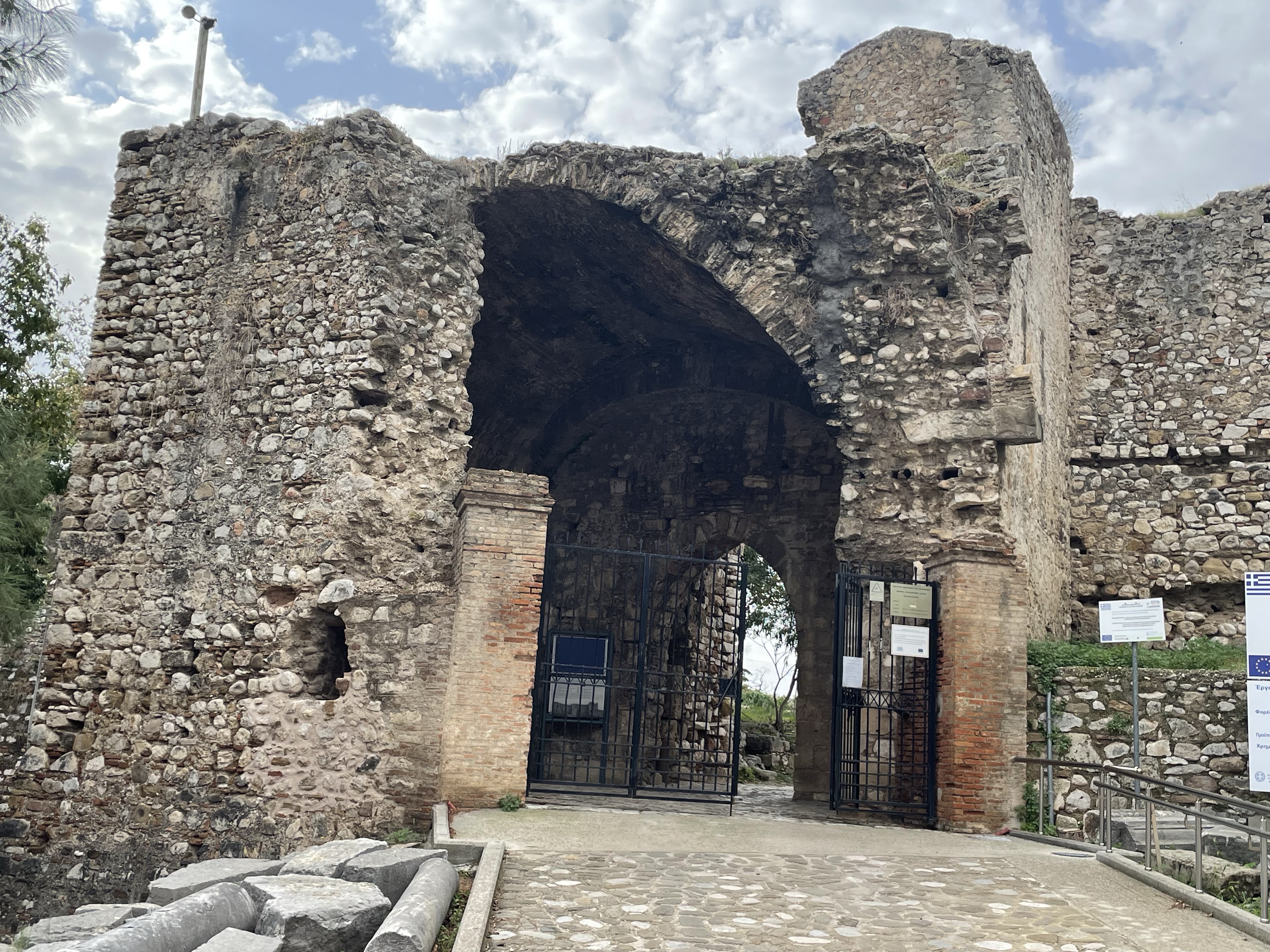 New Port of Patras, Roman Odeon, Roman Stadium of Patras and Patras ...